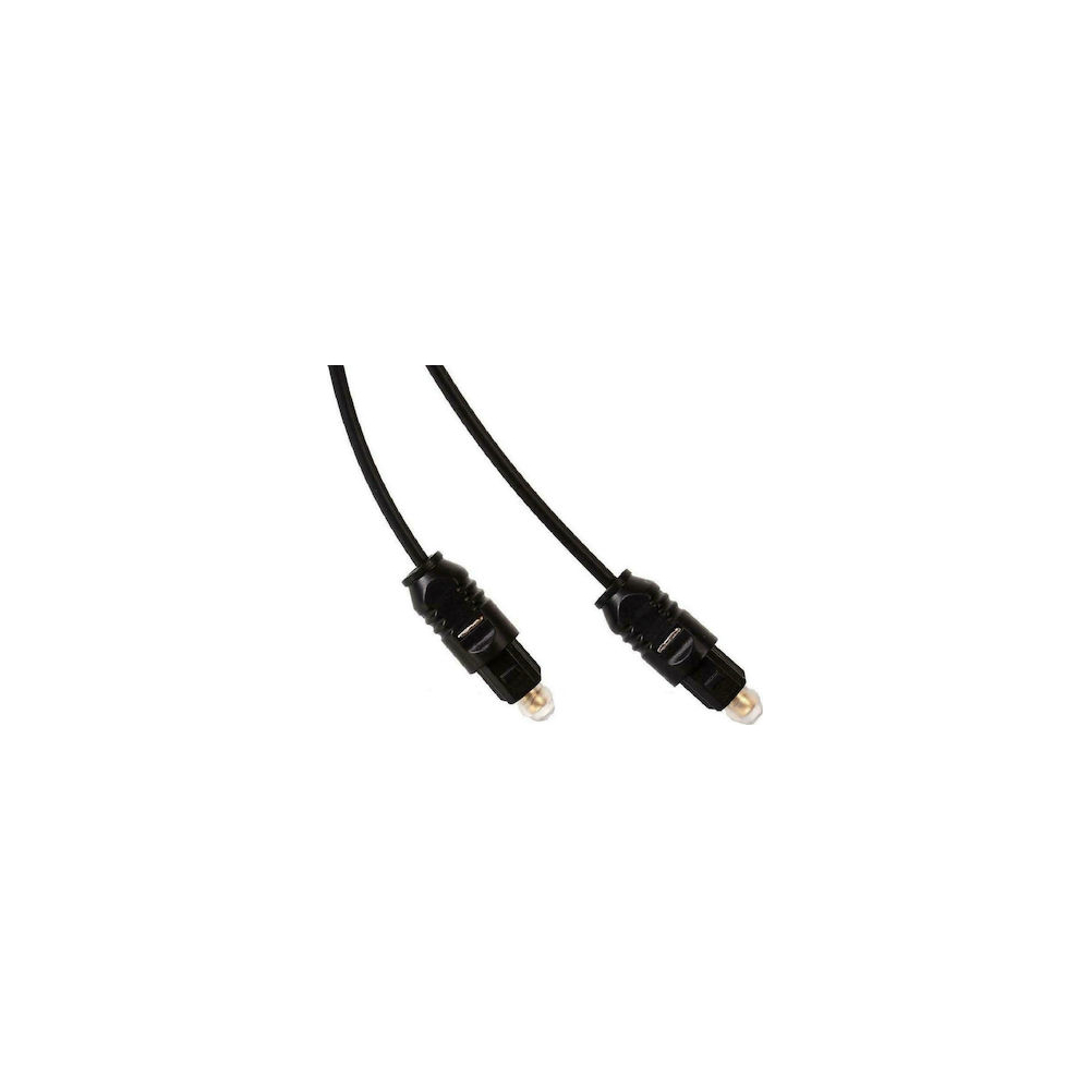POWERTECH καλώδιο Toslink CAB-O003, OD 4.0mm, 3m, μαύρο – Tech365